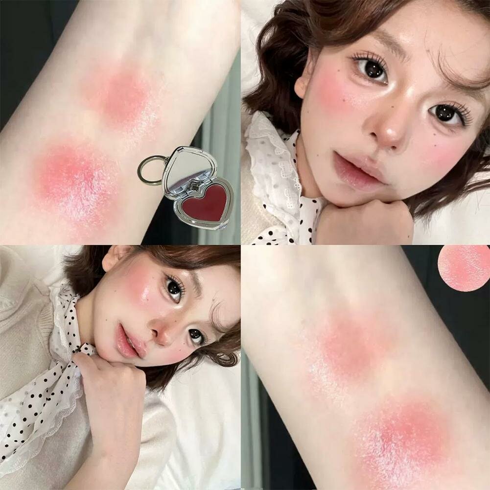 Smooth Cream Blush Face Makeup Natural Liquid Blush Color enhancing Lightweight Brightening Blush Beginner friendly