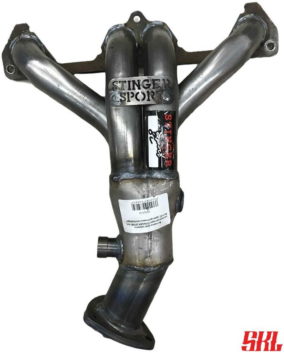 Вставка для катализатора Stinger Sport, для LADA, 38мм, серебристая