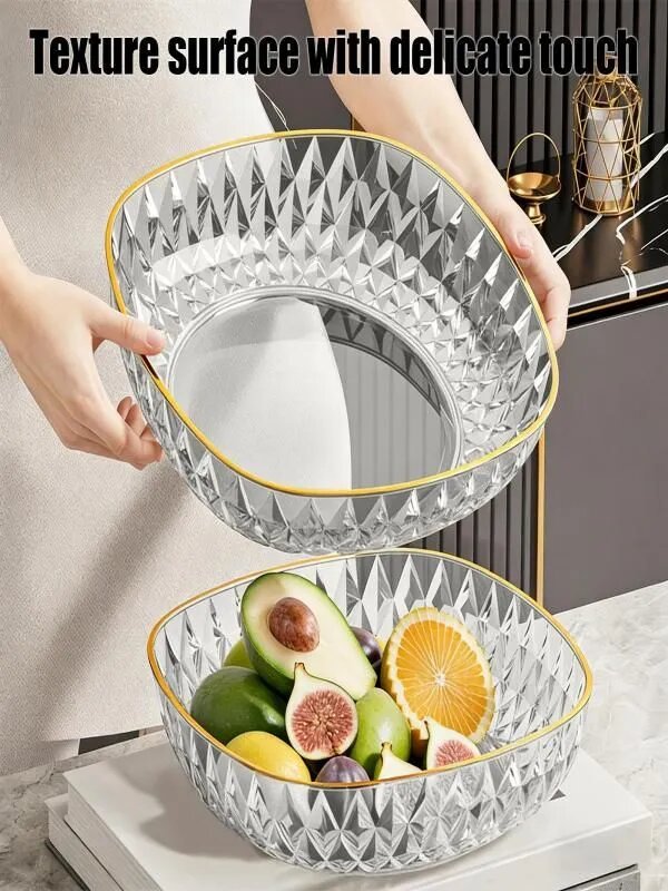 Блюдо для блинов, 1 шт, Пищевой пластик B, диаметр 20 см