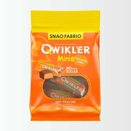 Snaq Fabriq QWIKLER конфеты протеиновые глазированные (130 г) Ореховое пралине