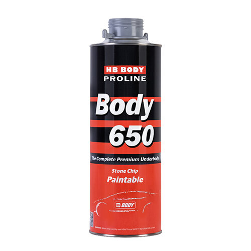 Антигравий на основе каучука серый под пистолет (BODY 650) 1кг