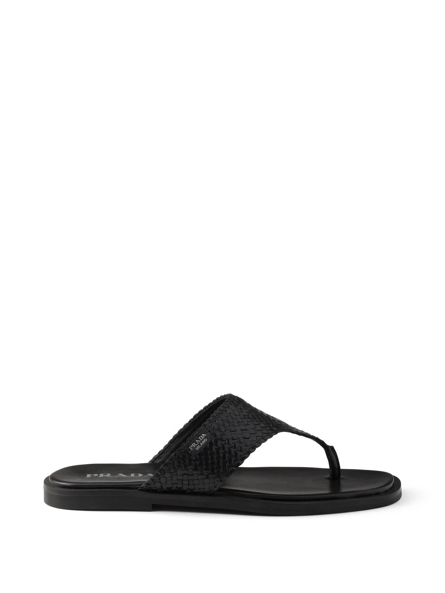 Босоножки Woven leather thong sandals