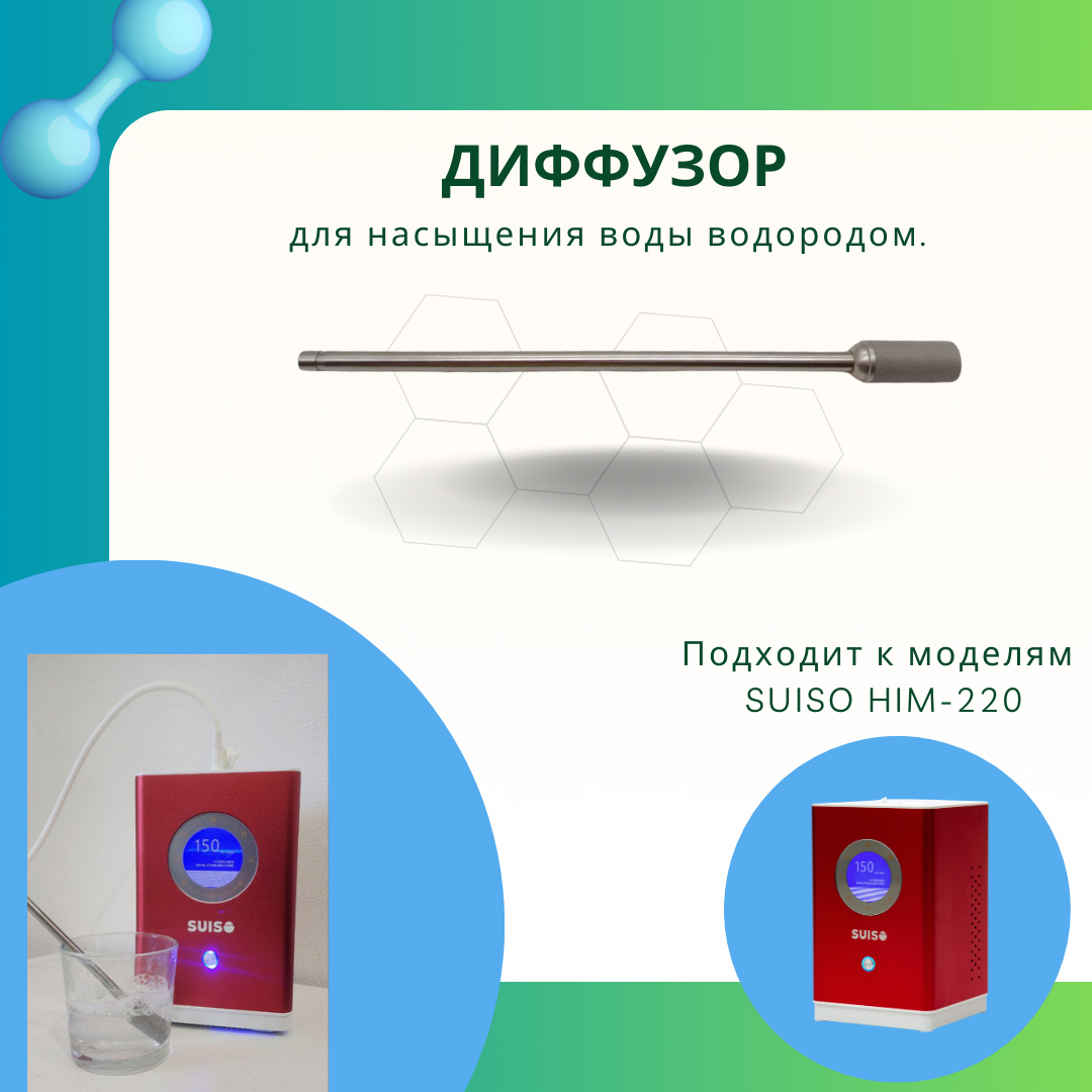 Диффузор для генерации водорода для модели SUISO HIM-220