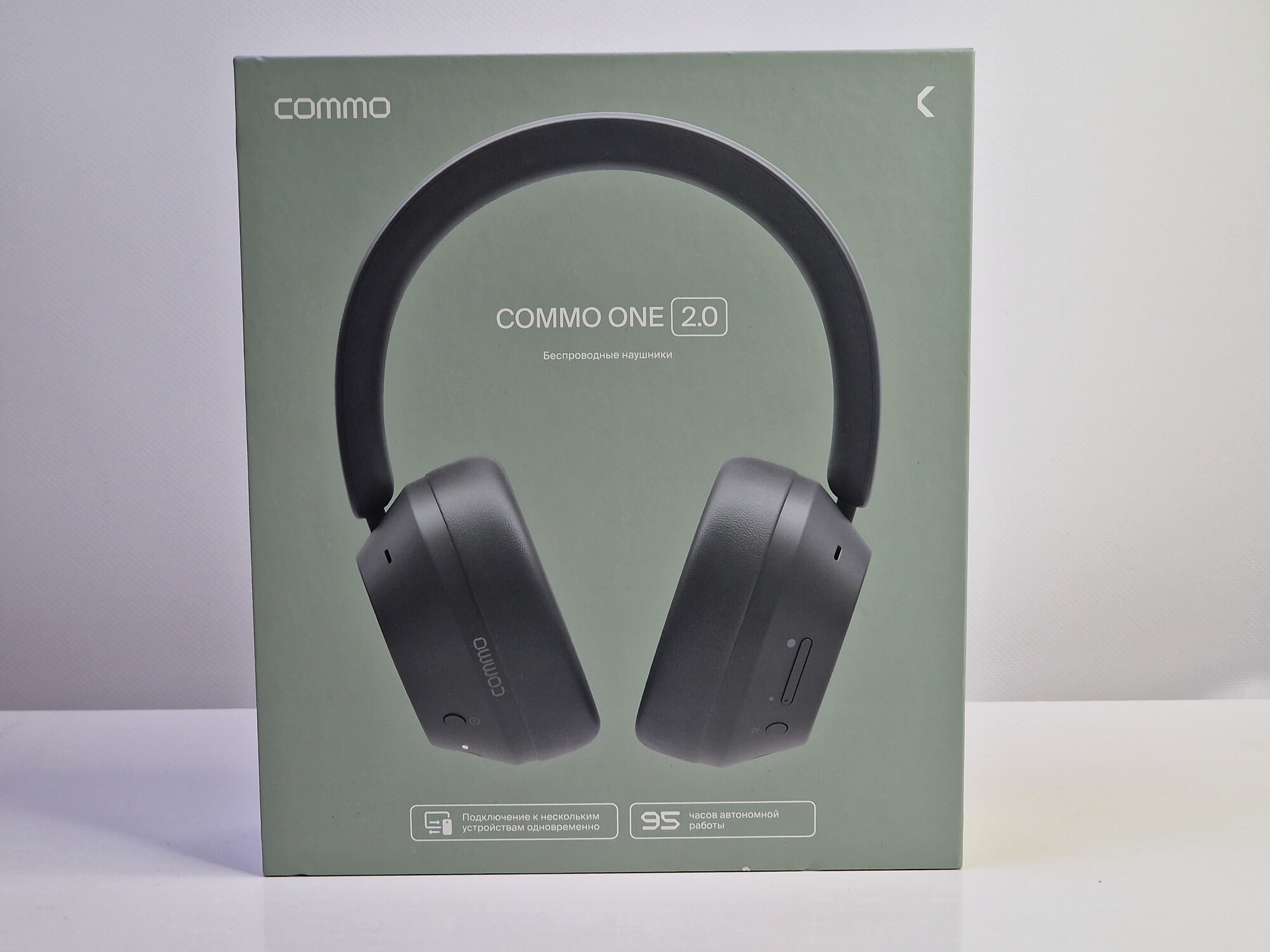 Беспроводные наушники COMMO One 2.0, антрацитовый