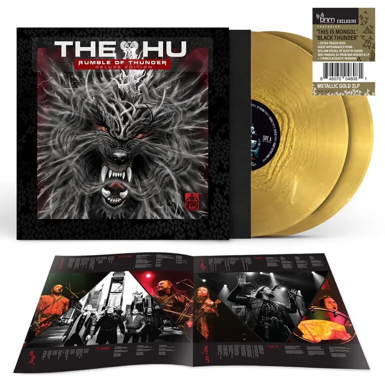 Виниловая пластинка The Hu - Rumble Of Thunder 2-LP Gold Deluxe Edition