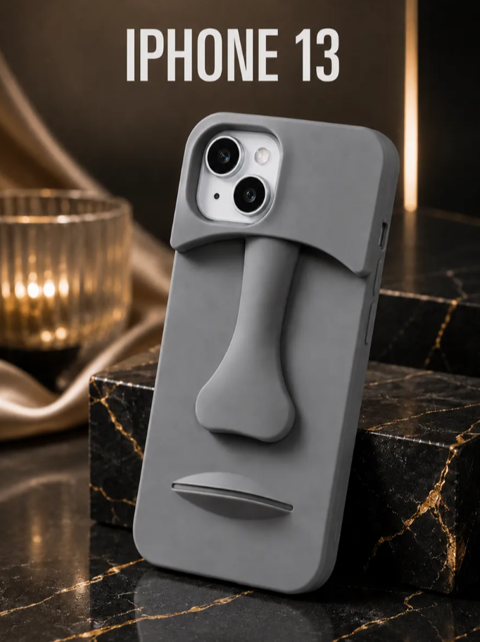 Чехол на iphone 13 силиконовый объемный