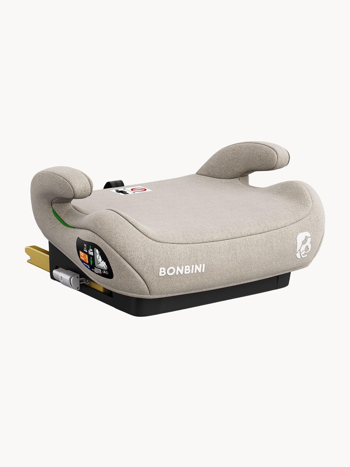 Автокресло-бустер BONBINI Carino Beige BO-3231114, для детей 125-150 см, Isofix, бежевый