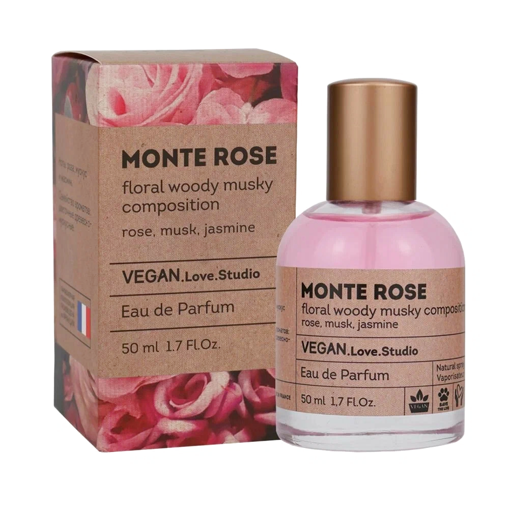 Delta Parfum Vegan Love Studio Monte Rose парфюмерная вода для женщин 50 мл - Монте Роза