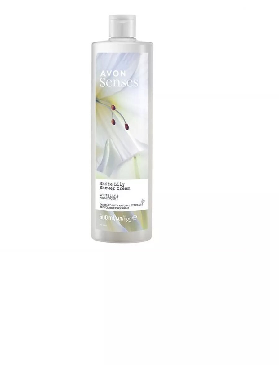 Крем-гель для душа "Белая лилия"