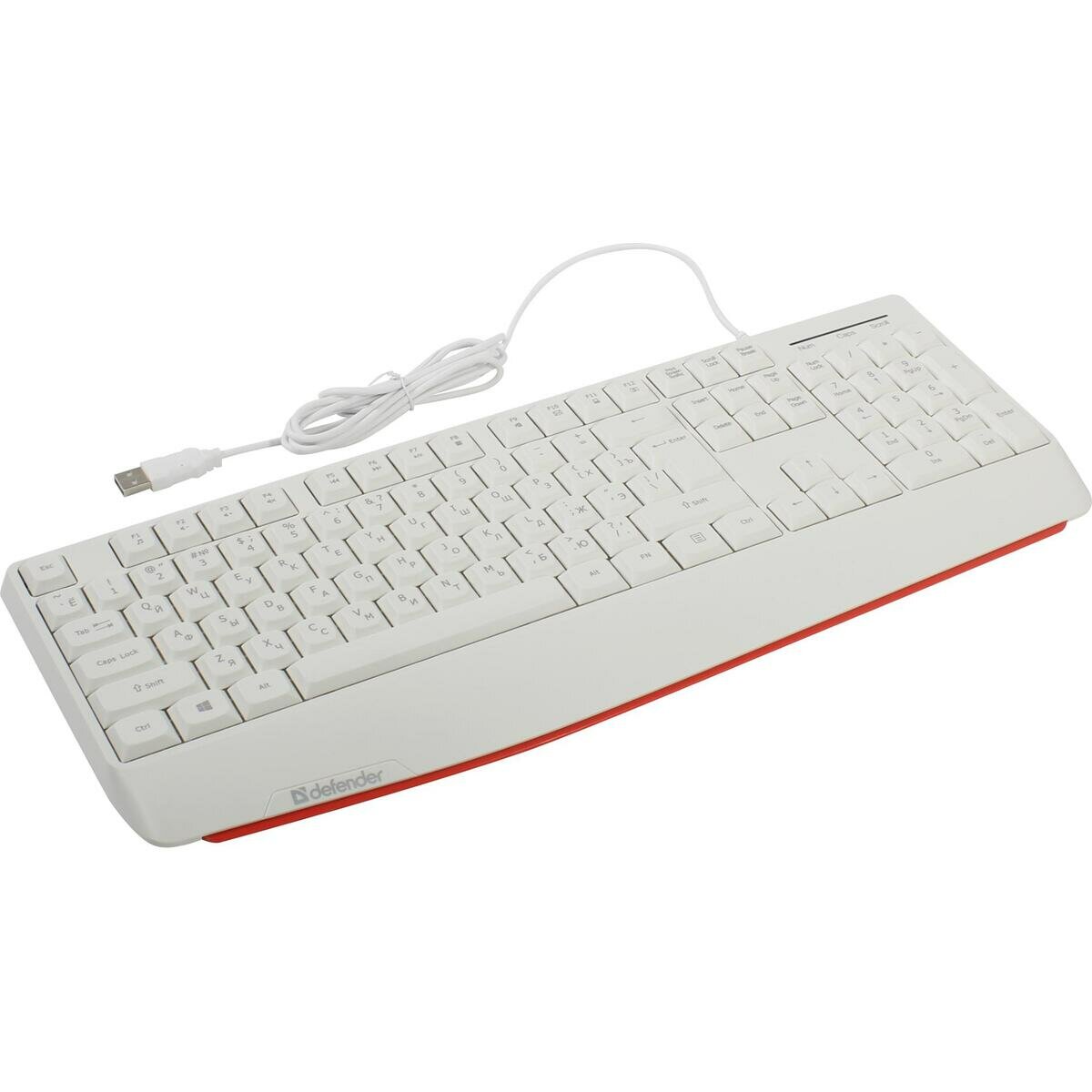 Клавиатура Defender Atom HB-546 White 104КЛ <45547>