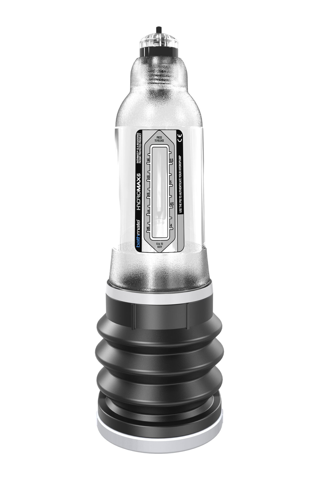 Помпа для пениса Bathmate HYDROMAX5, ABS пластик, прозрачная (аналог Hydromax X20) Bathmate Помпа для пениса Bathmate HYDROMAX5, ABS пластик, прозрачная (аналог Hydromax X20)