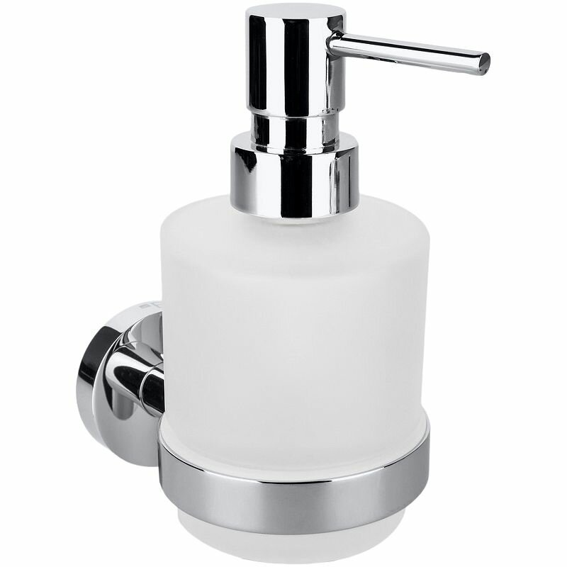 Дозатор жидкого мыла Bemeta Omega 200 мл стекло вариант MINI хром (104109102)