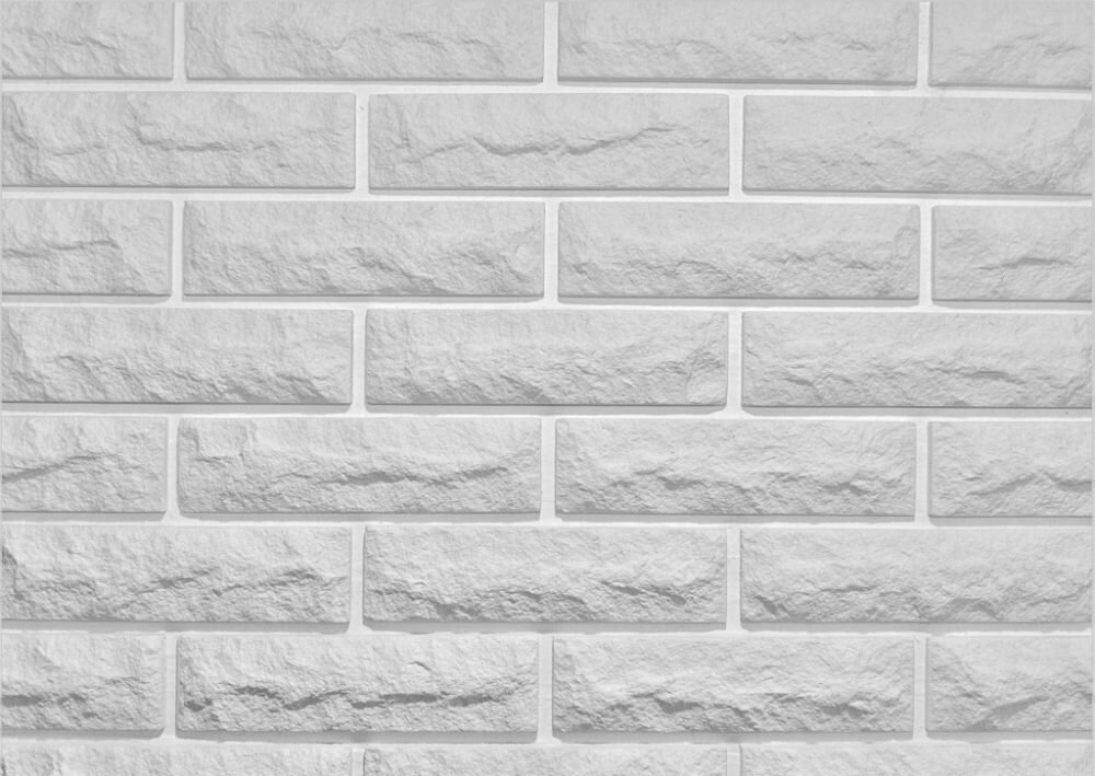 Декоративный Кирпич Русский Камень Каменный Светло-Серый Артикул 11.23 Ш25хВ6.5 1м2.