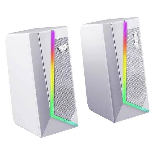 Колонки Redragon Anvil, 2.0, белый [71775]