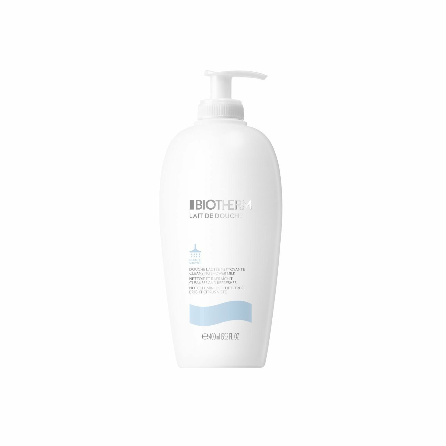 Очищающее молочко для душа с цитрусовыми экстрактами Biotherm Lait de Douche (400 ml)