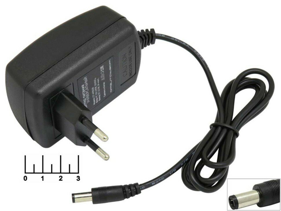 Блок питания 12.5V 5A OT-APB108 импульсный (5.5*2.5)