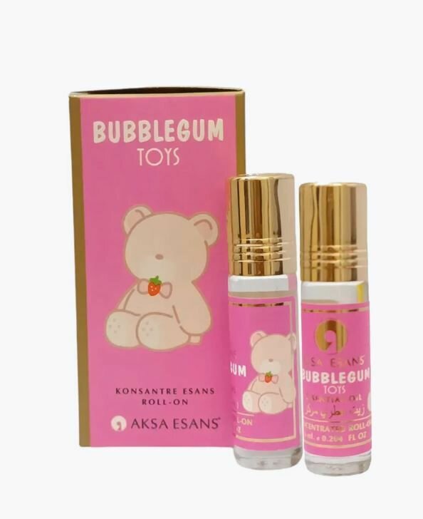 Масляные духи AKSA Esans "Bubblegum Toys", 6 мл 2 шт