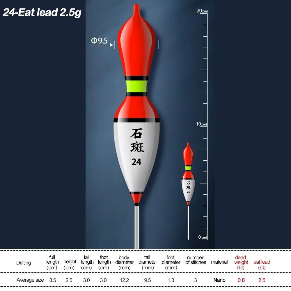 Поплавок для рыбалки 24-Eat lead 2.5g