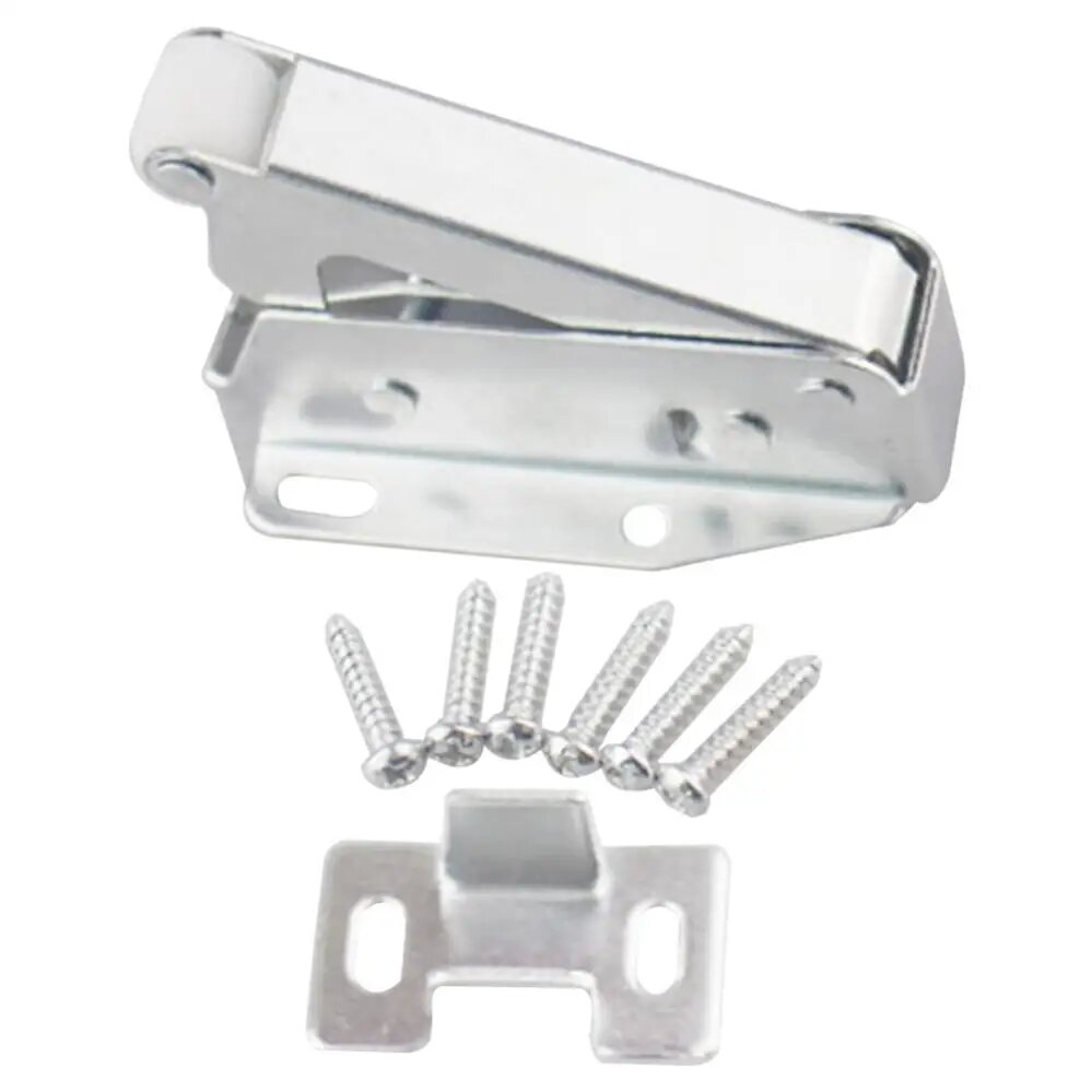 Флюоресцентная пружинная защелка, Мини V-образный крюк, пресс-качалка для буфета, лодки, оборудование для дверей шкафов