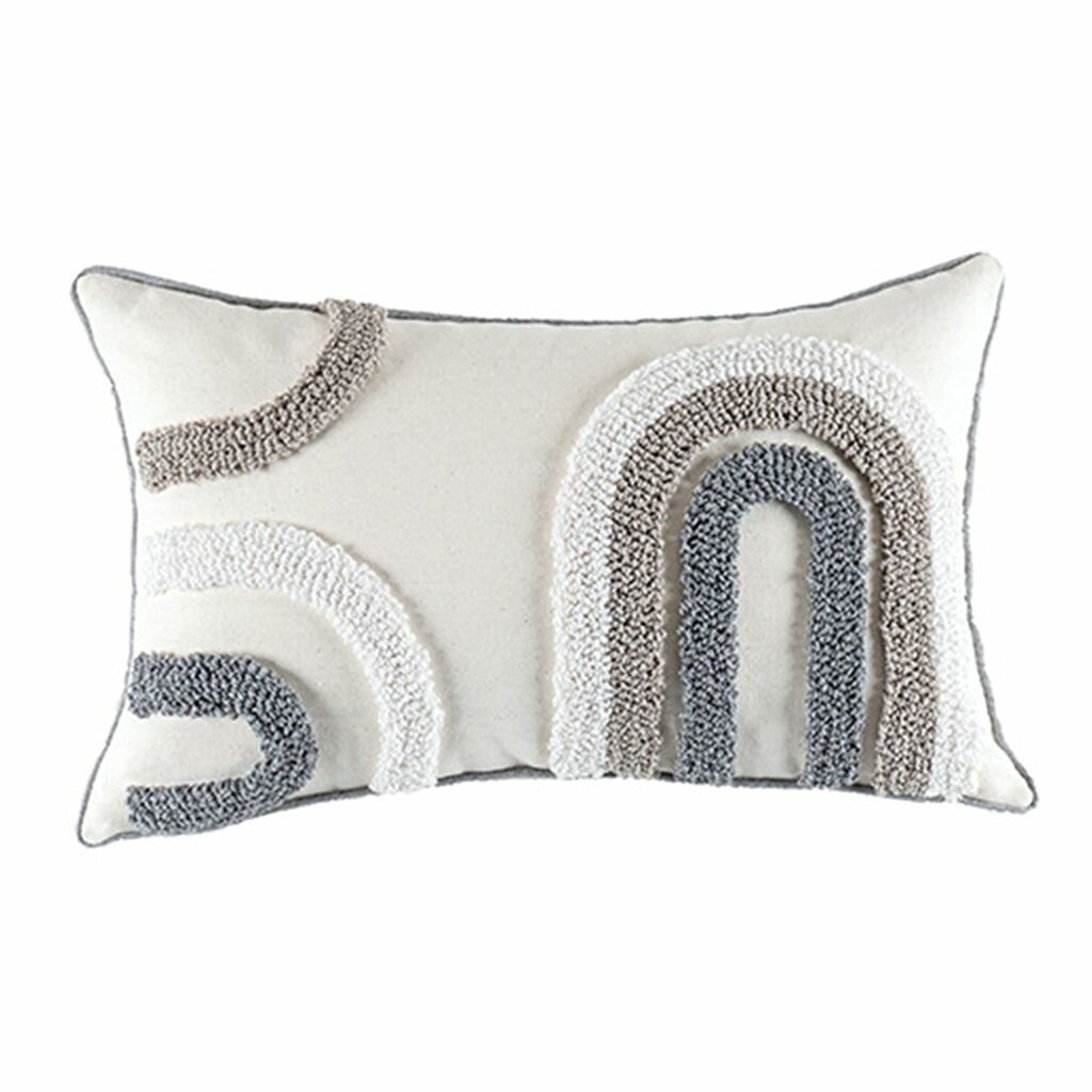 Подушка с тафтингом в скандинавском стиле для чехла необычным узором Cushion Cove