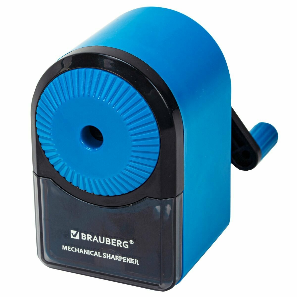 Точилка для карандашей механическая Brauberg Ultra (1 отверстие, крепление к столу) (271342), 12шт.