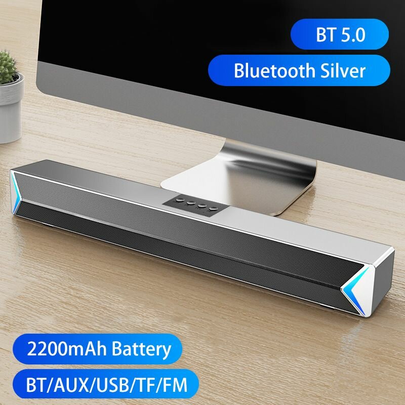 Колонка портативная, bluetooth умная акустика для компьютера, колонки Поддержка подключения Bluetooth и воспроизведения AUX