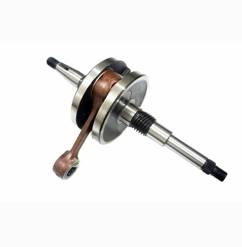 Коленвал японского 2-х тактного скутера Honda Dio 50 AF-18/23/25 (AF18E), TACT AF-24 (AF24E) под поршневой палец диаметром 12мм