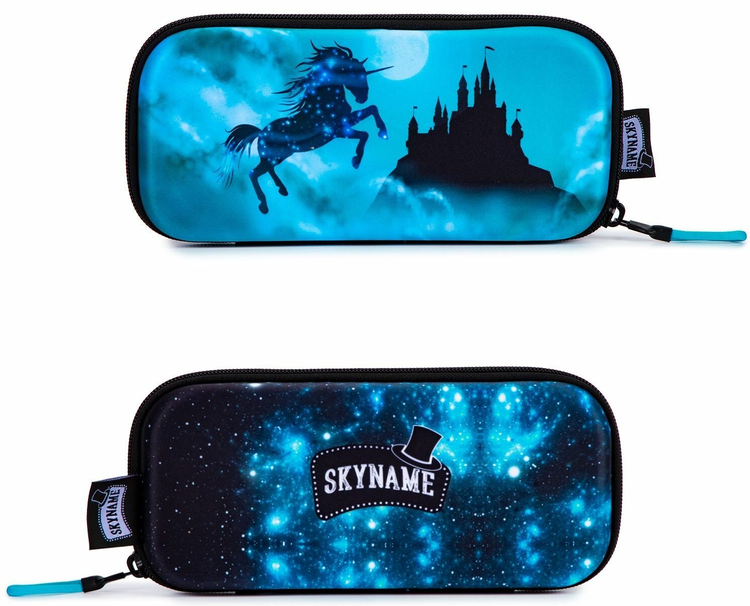 Пенал школьный жесткий без наполнения для девочки SkyName (СкайНейм)