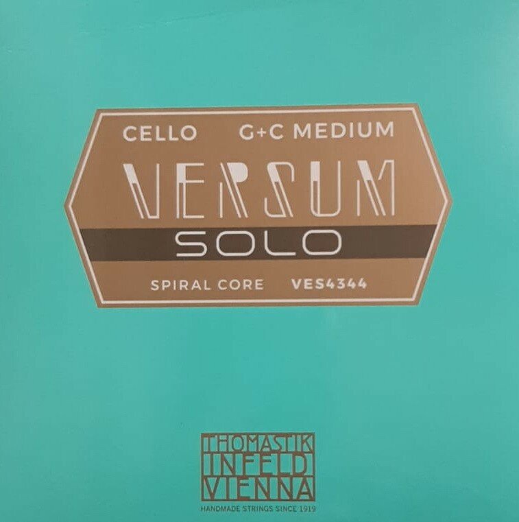Cтруны отдельные виолончельные VES4344 G+C (Соль+До) Versum Solo, Thomastik