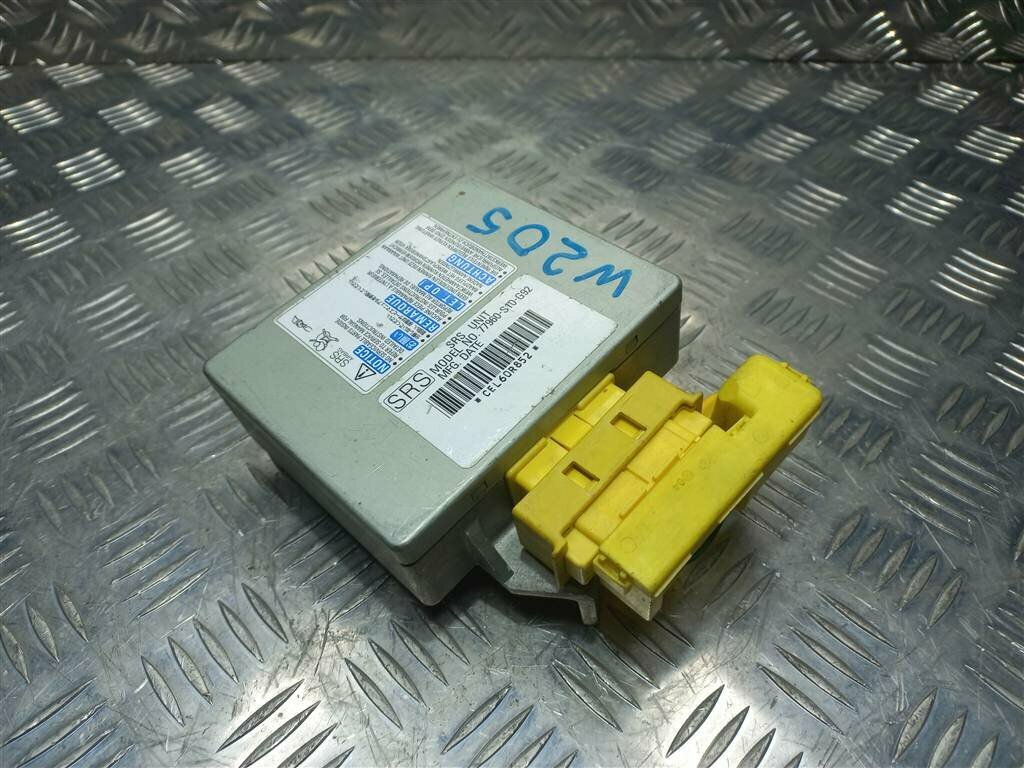 Блок управления SRS (AIR BAG) Б/У для HONDA CR-V I рестайлинг (1999—2001) 77960S10G92