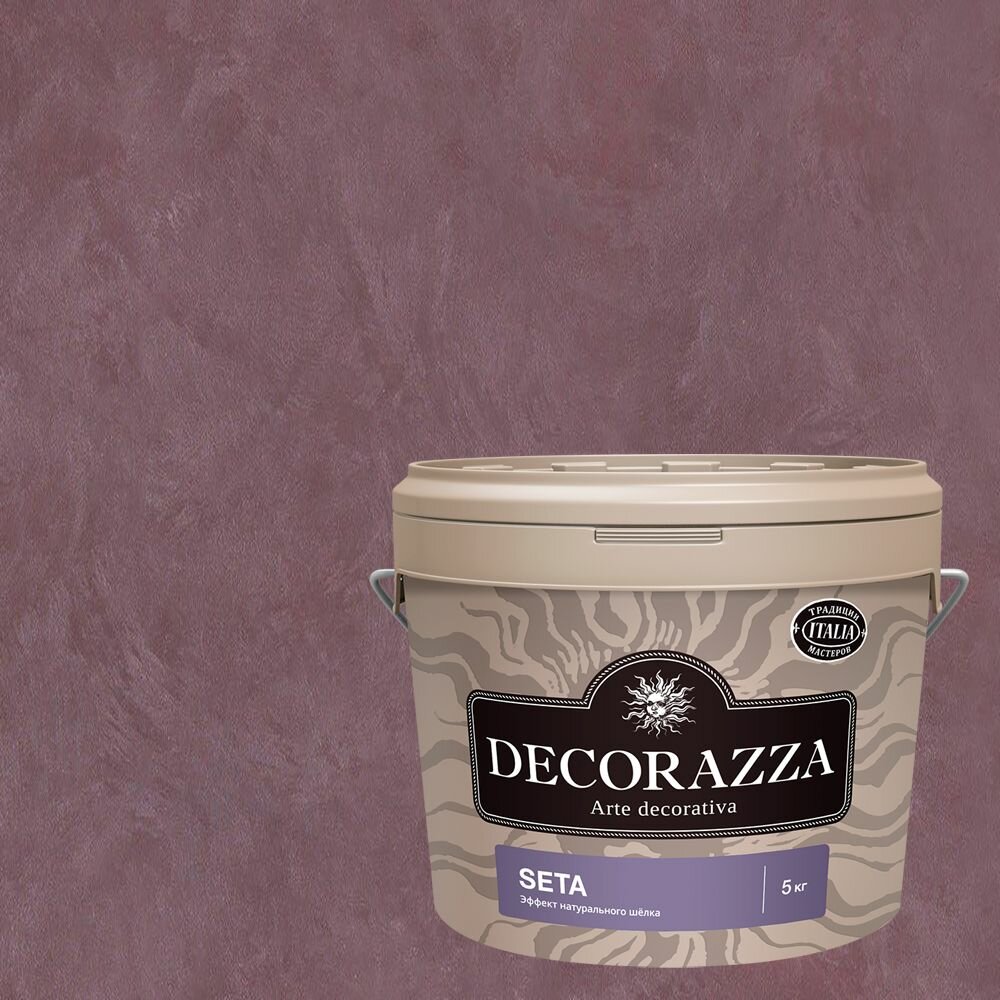 Декоративная штукатурка с эффектом натурального шелка Decorazza Seta (5кг) ST 11-107