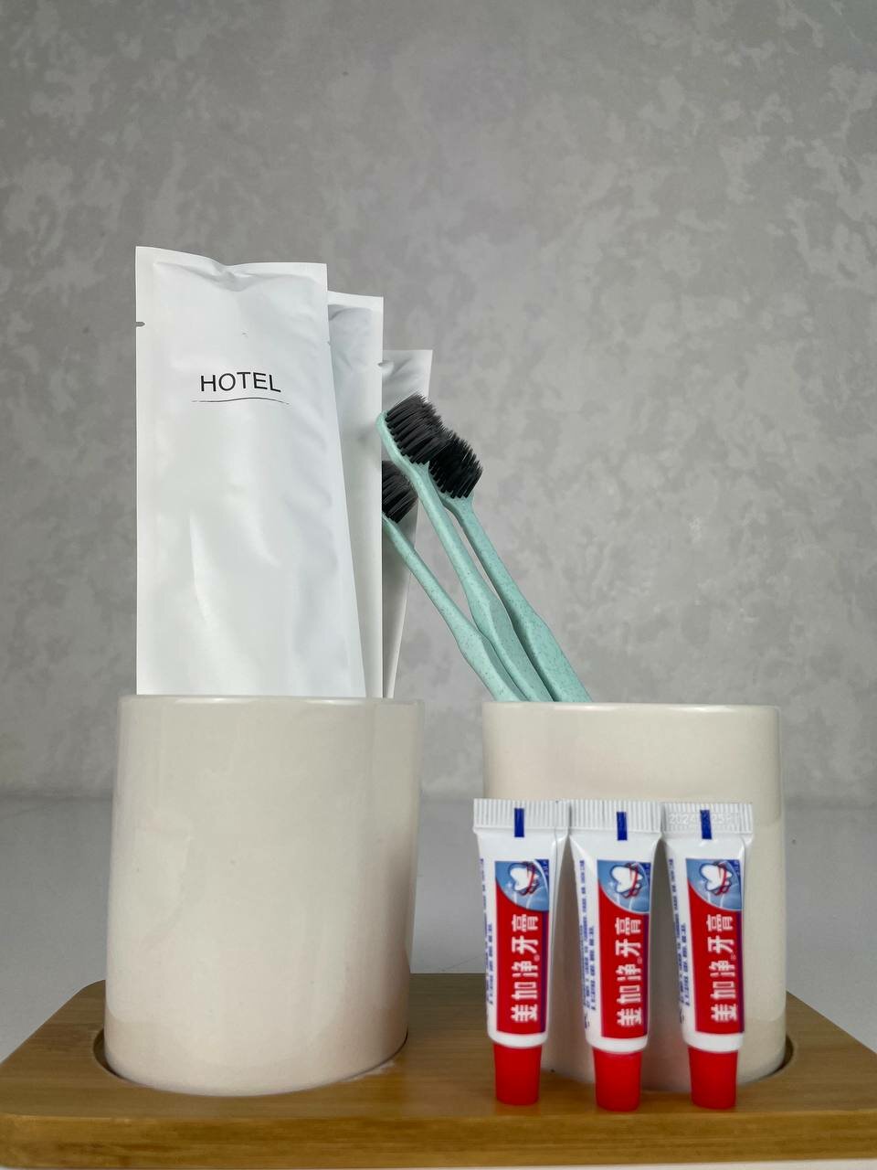 Набор для гигиены полости рта, зубная щетка с пастой, 20 шт,