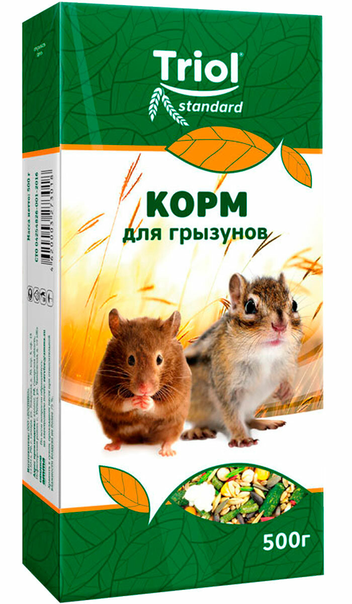 TRIOL STANDARD корм для грызунов (500 гр)