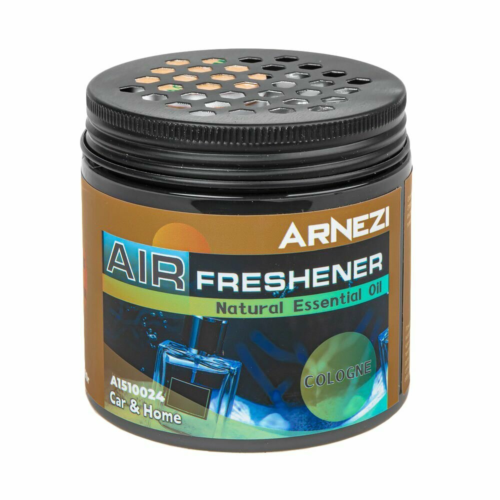 Ароматизатор для автомобиля, пахучка в машину, гелевый освежитель воздуха салона авто, AS-03 мужской одеколон 'Cologne' A1510024 Arnezi