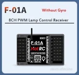 HotRC Гироскопический приемник 4/6/8CH 2.4G