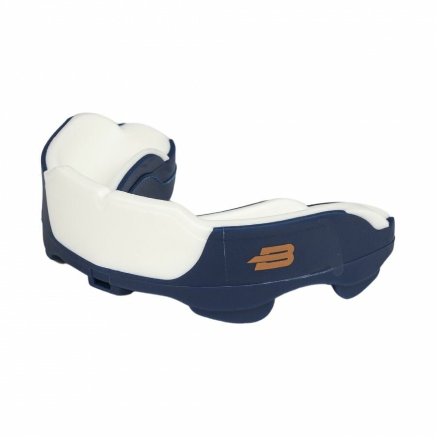 Боксерская капа взрослая, спортивная, защитная для зубов BoyBo Defender BD150 Premium - Blue