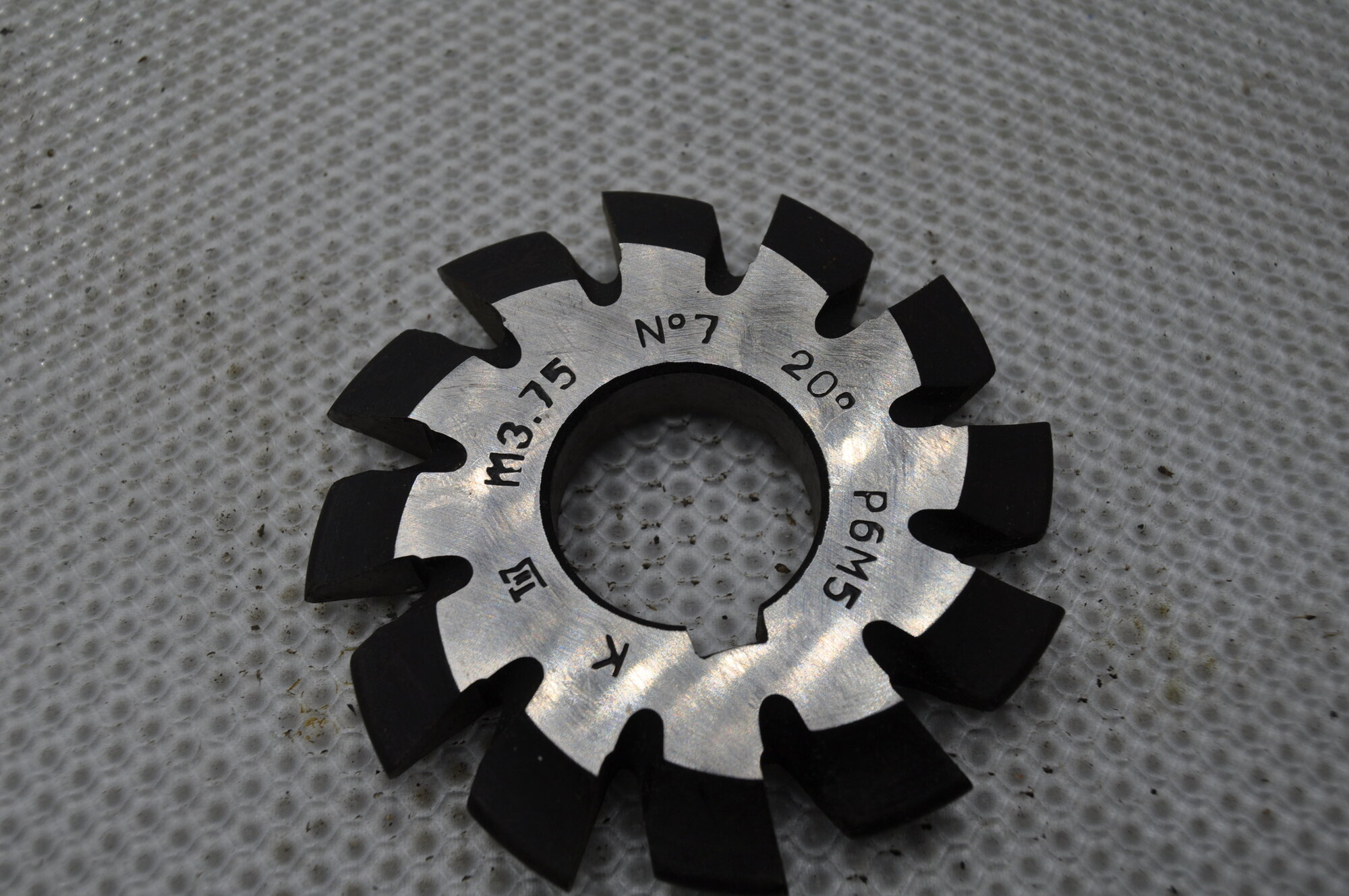 Фреза модульная М3,75 №7 (Р6М5) z 12