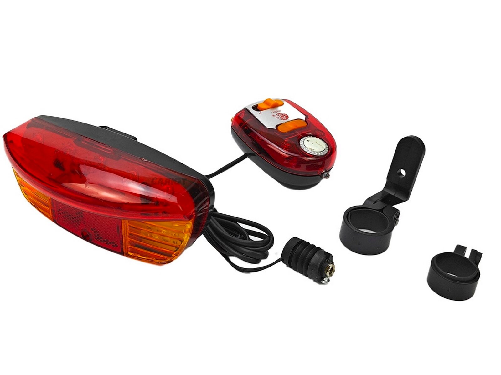 Поворотник вело + сигнал Jing Yi JY-208