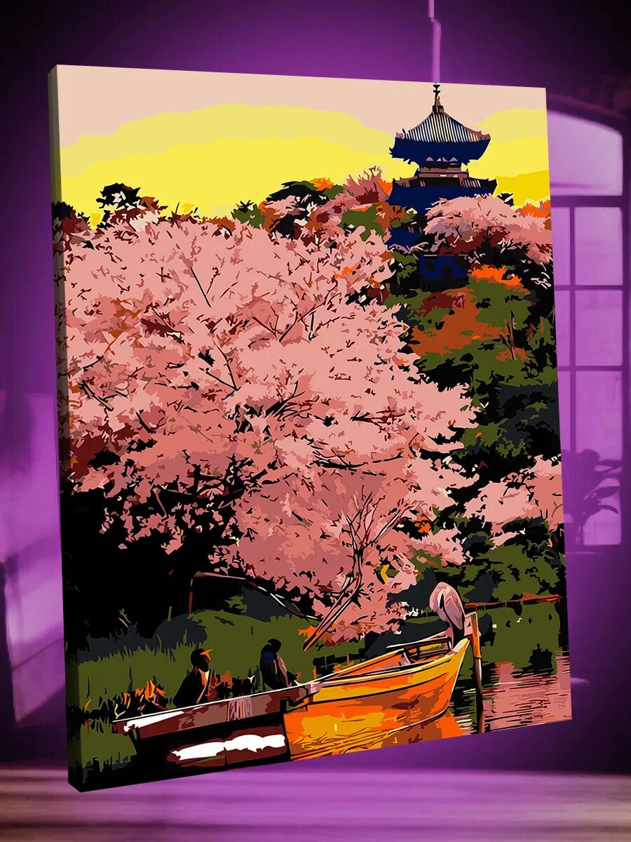 Картина по номерам Весна