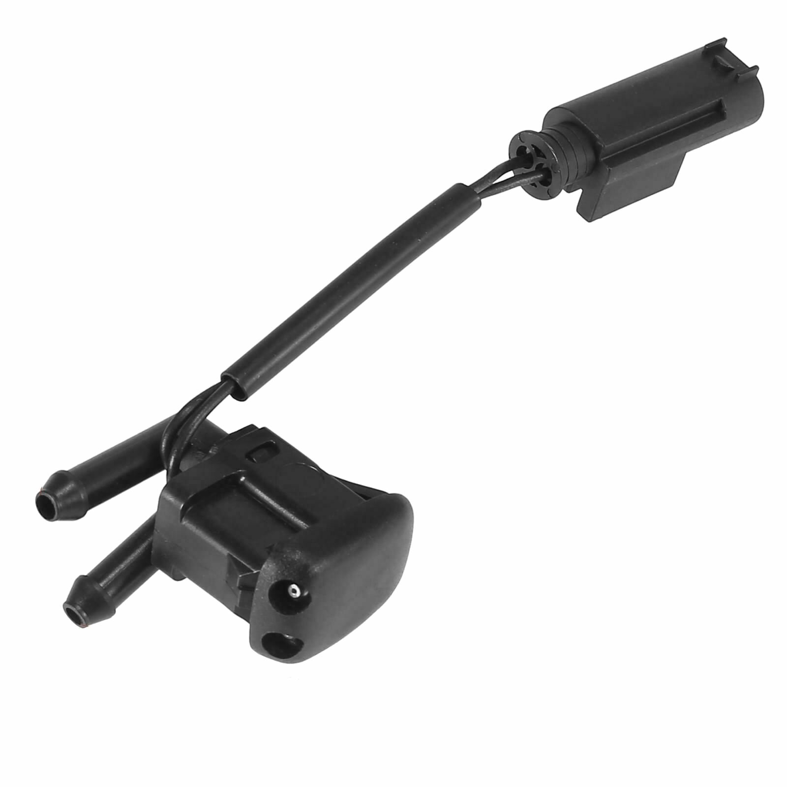 Форсунка омывателя лобового стекла с подогревом для BMW 5 серии E39 (1997-2003) черная, АБС, совместимость с 525i, 528i, 530i, 540i, M5