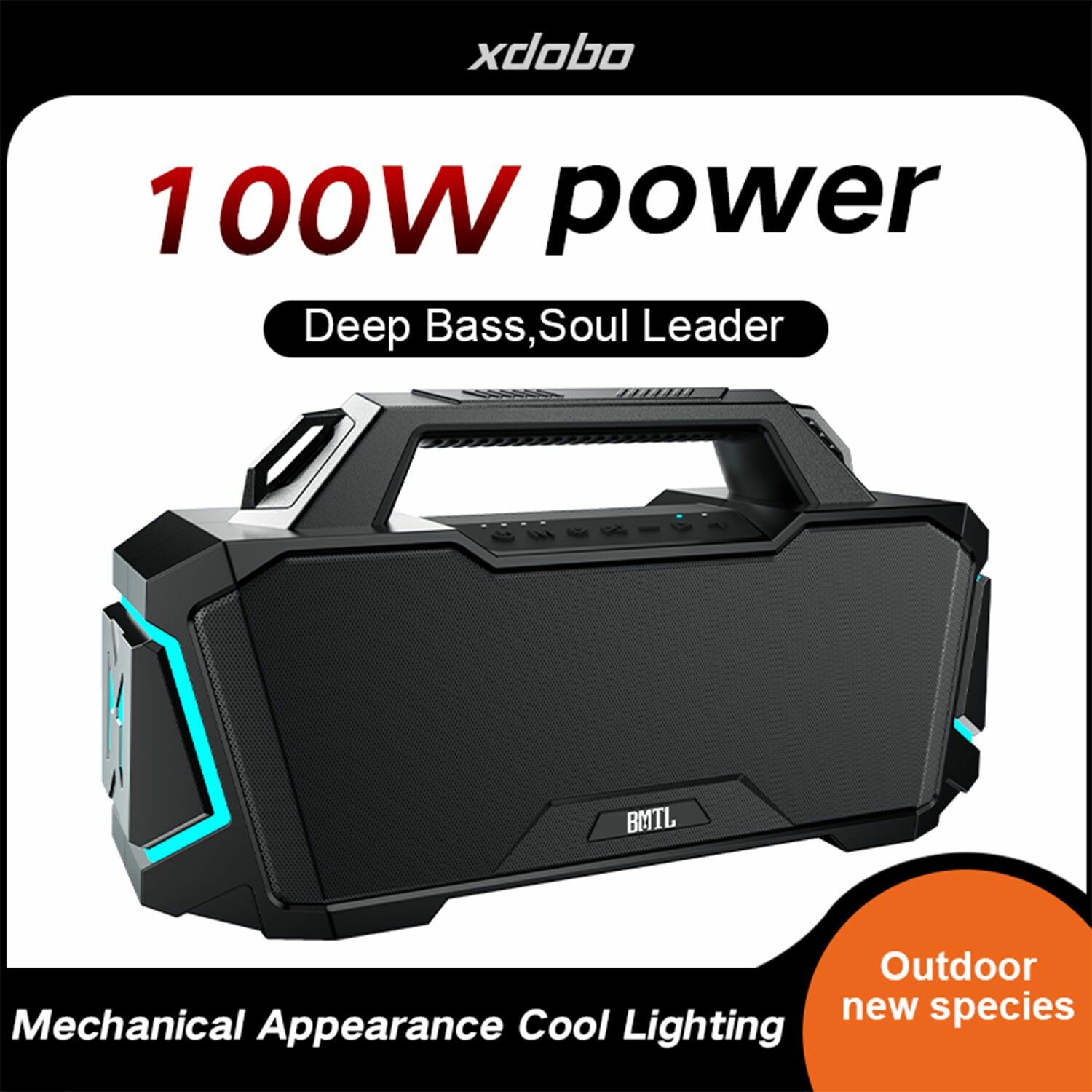 XDOBO Metro 1992 100 Вт Высокая мощность Высокое качество звука Bluetooth
