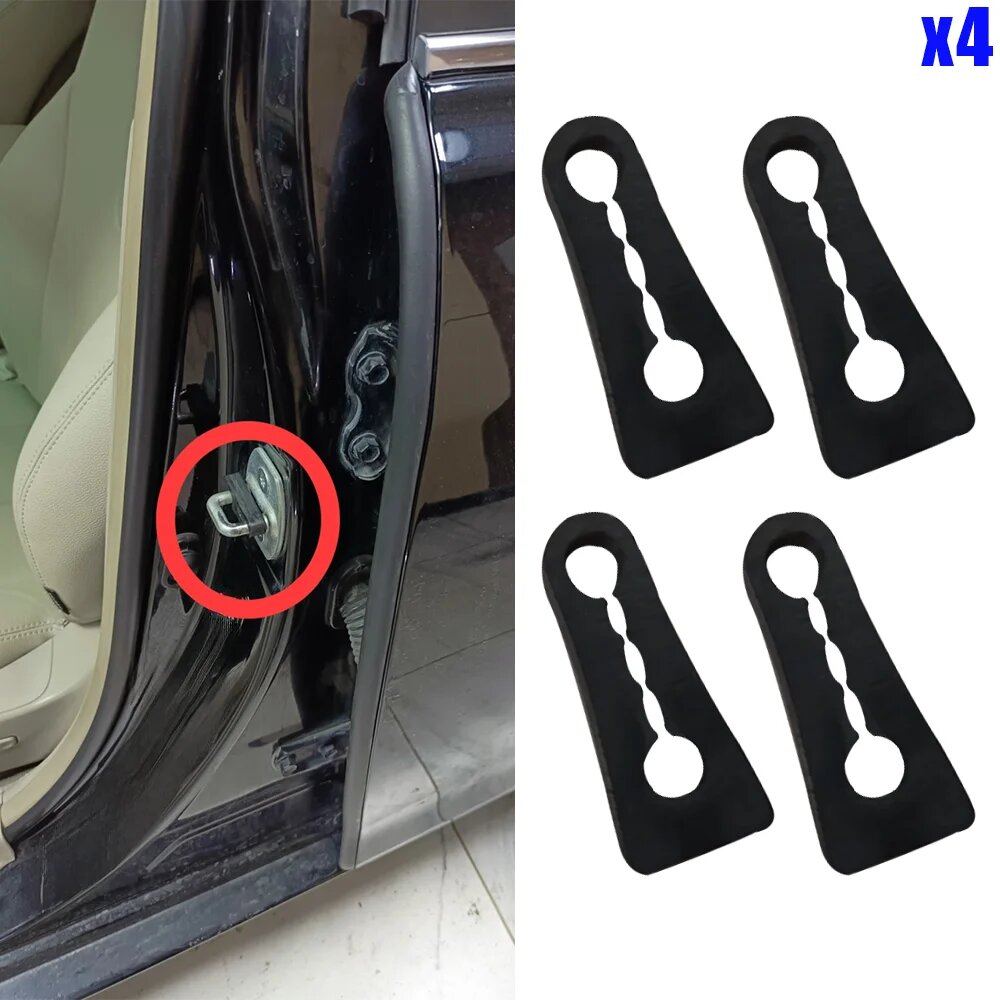 4 шт. для Toyota Avensis II III 2003 2004 2005 2006 2007 2008-2018 демпфер дверного замка, буфер глушителя, демпфирующая накладка, резиновая