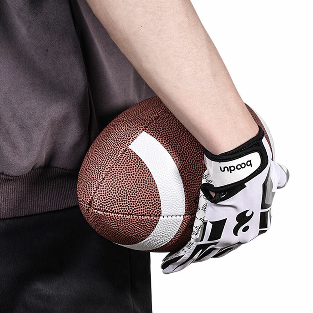 Перчатки для регби, спортивные перчатки для фитнеса, активного отдыха и походов, усиленное сцепление
