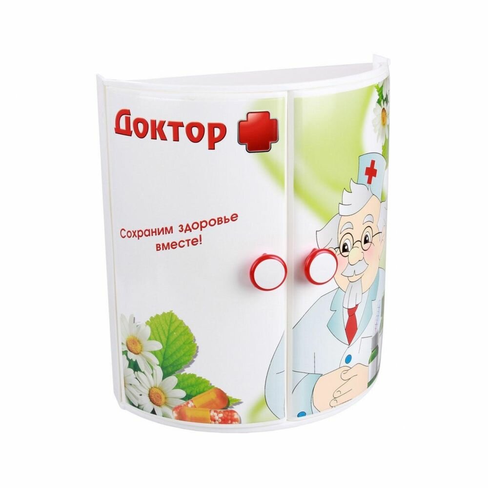 Полка Доктор + полукруг (прямая)