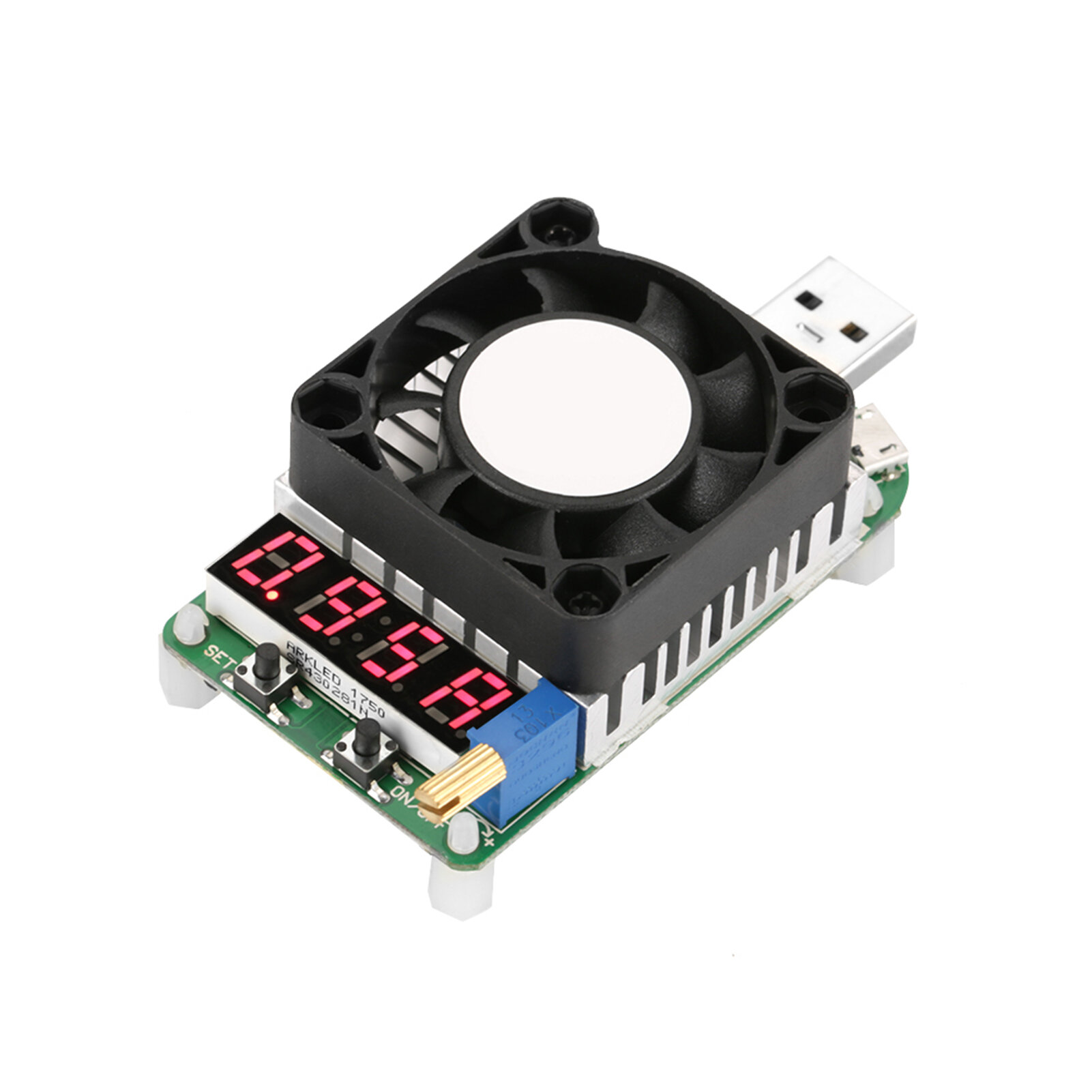 Цифровой вольтметр-амперметр, высокоточный, DC4-25,0V, многофункциональный, со светодиодным дисплеем, регулируемый потенциометр для источников питания.