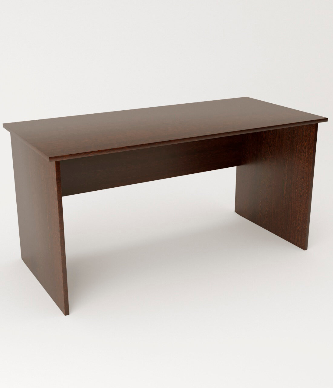 Стол рабочий офисный С-04, Дуб Венге. Производитель товара - компания Westcom.