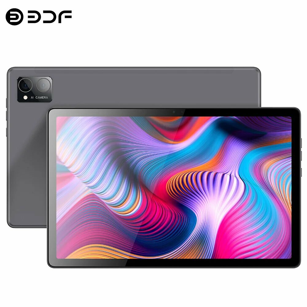 Планшет BDF, 10.1", 8/256ГБ, Wi-Fi+4G, Android