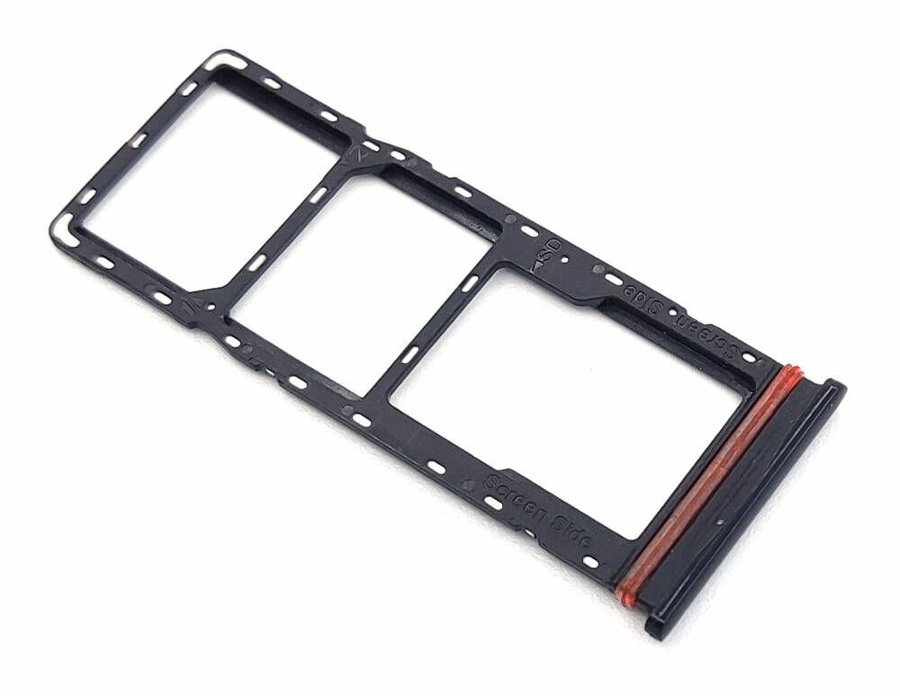 Держатель SIM для Infinix Hot 11 Play (X688B) Черный card holder адаптер переходник лоток слот для СИМ-карты