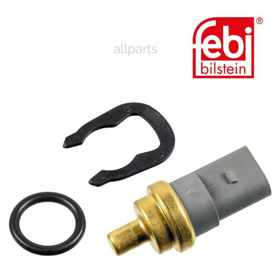 FEBI 29318 Датчик темп.[2-конт. серый]