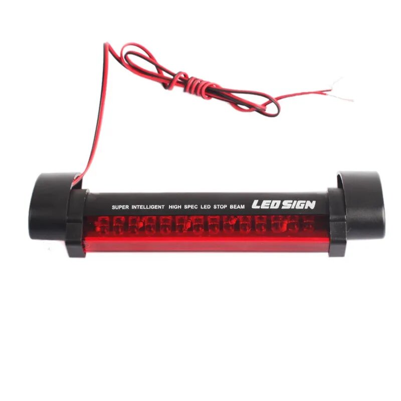 Универсальный дополнительный стоп-сигнал 12 в 14 светодисветодиодный красная Автомобильная третья Лампа стоп-сигнасветильник светодиодная автомобильная лампа заднего хода для грузовика предупреждающая сигнальная лампа для парковки